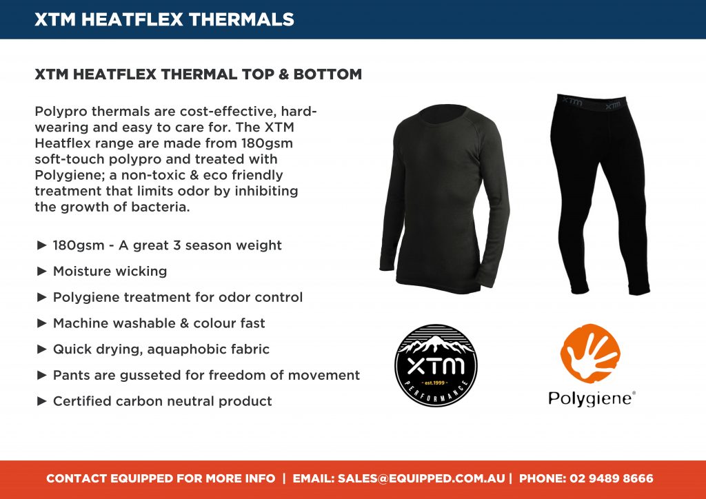XTM Heatflex Thermals | Equipped Outdoors